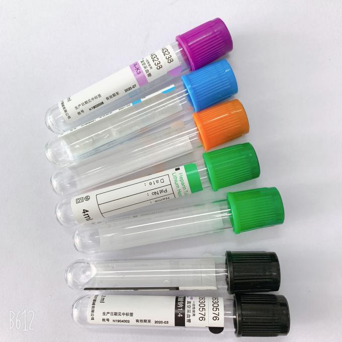 K2 / K3 Lithium Heparin Tube With Gel Separator Pyrogen Free