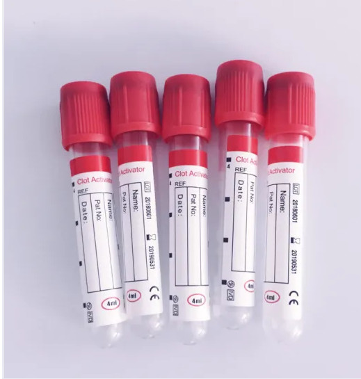 4ml Laboratory Evacuated Blood Collection Tubes Plain Procoagulation Tube 4ml Laboratory Evacuated Blood Collection Tubes Plain Procoagulation Tube