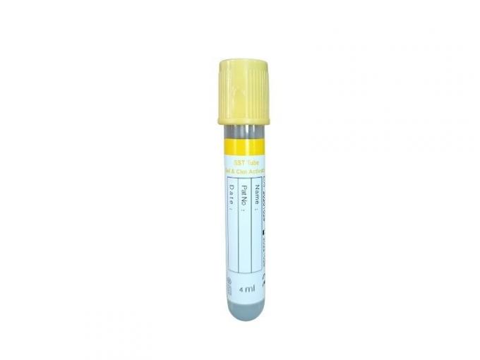 Hospital Plastic Glass SST Tube Medical Serum Separating Gel Clot Blood ...